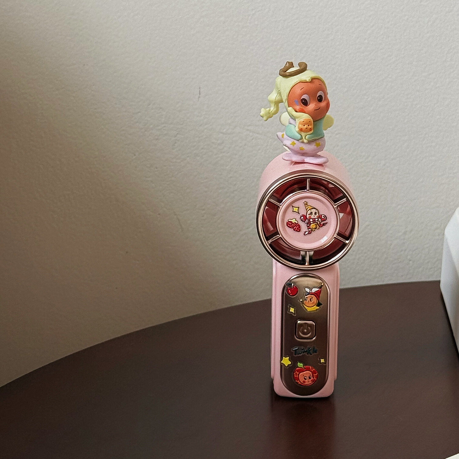 Портативный вентилятор Cute star, портативный для улицы, маленький вентилятор, перезаряжаемый через USB, ручной вентилятор