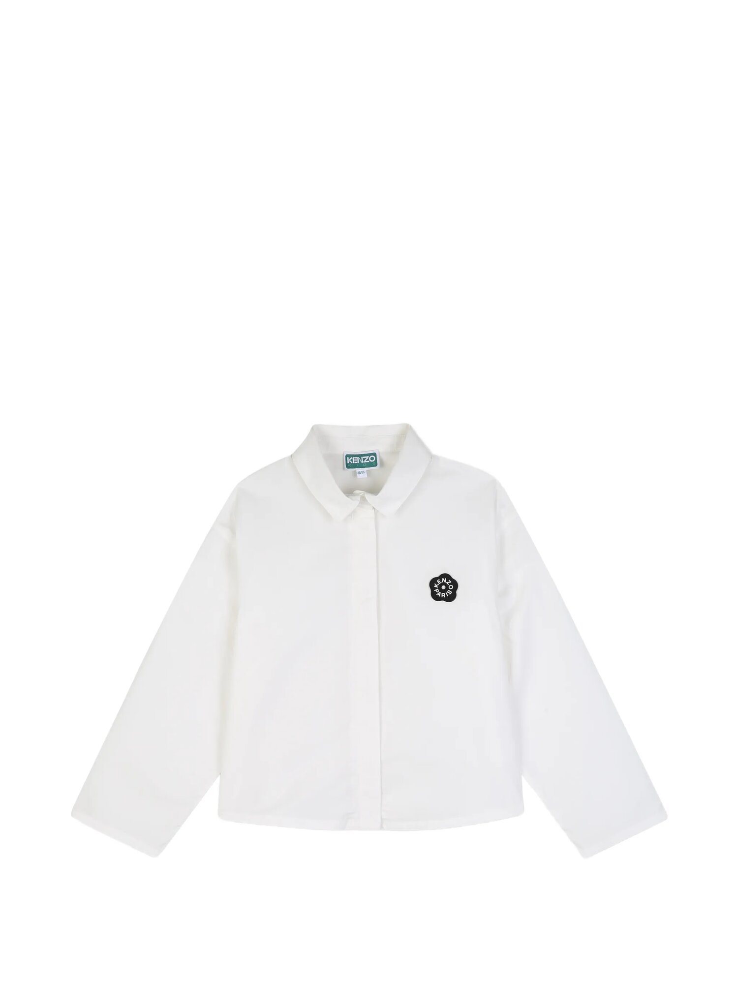 Рубашка Boke Flower logo-patch shirt