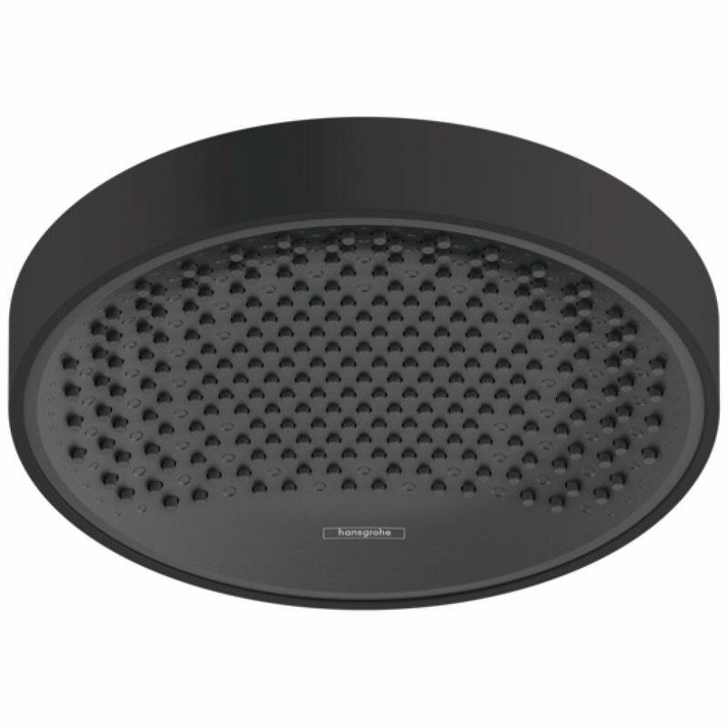 Верхний душ Hansgrohe Rainfinity 26231670 360х360 мм, черный матовый, на кронштейн