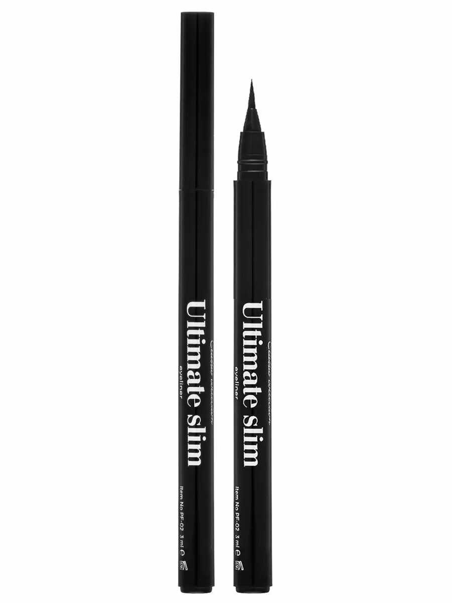 Лайнер для стрелок ультратонкий Parisa Cosmetics для чувствительных глаз