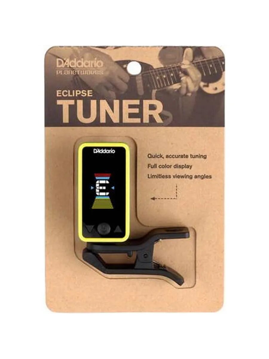 PLANET WAVES PW-CT-17YL Eclipse - тюнер-прищепка — фото 1