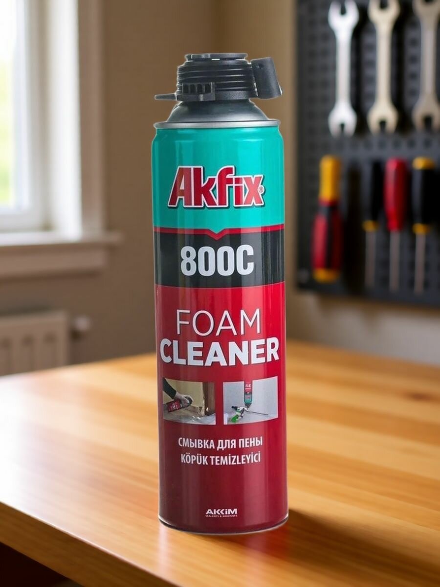 Akfix 800C Очиститель монтажной пены