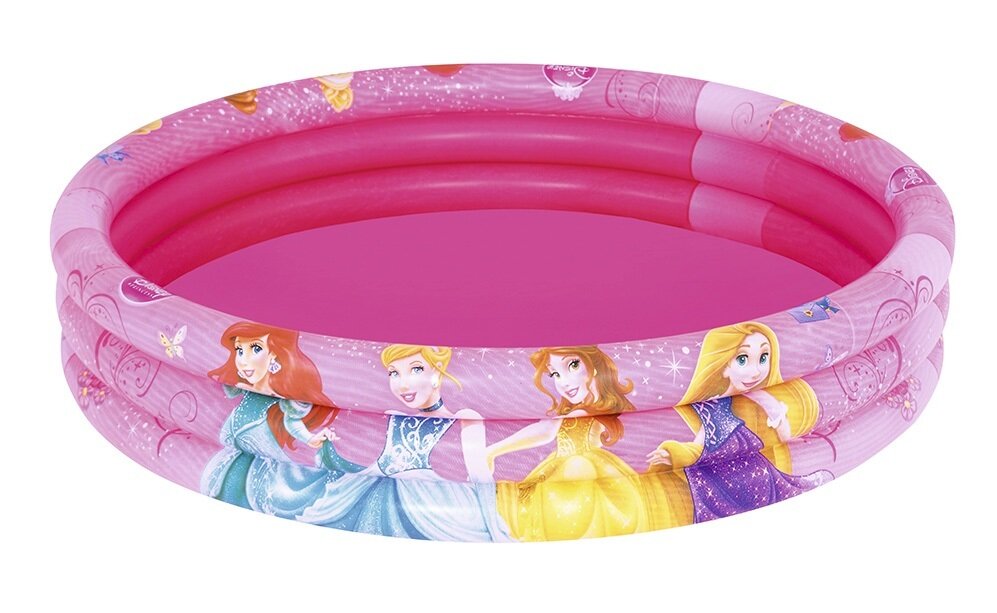 Бассейн круглый надувной детский Princess , от 2 лет,122х25см, Bestway 91047