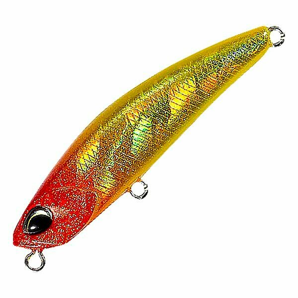 Воблер DUO Tetra Works Yurameki #AJA0305 Gold Red Head, тонущий, 6,3 г.