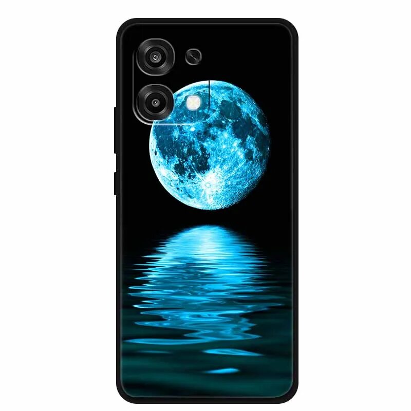 Для Oppo A6 Pro 5G Чехол Global Version Cool Wolf Lion Силиконовый мягкий чехол Черный, R02. CH.40