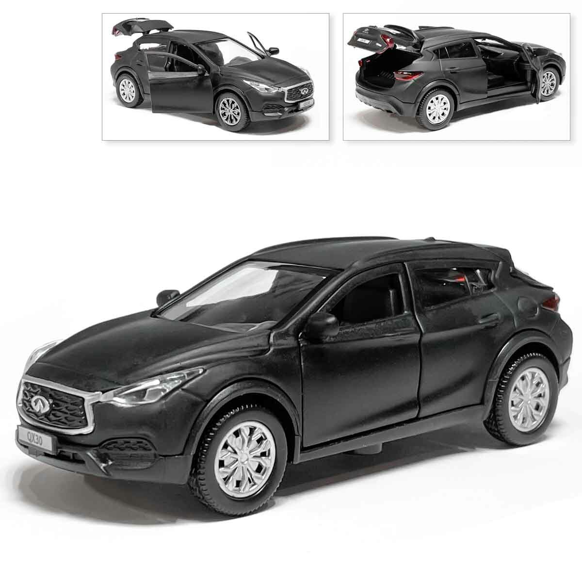 Машинка Infinity QX30, коллекционная, металлическая, Технопарк, 12 см