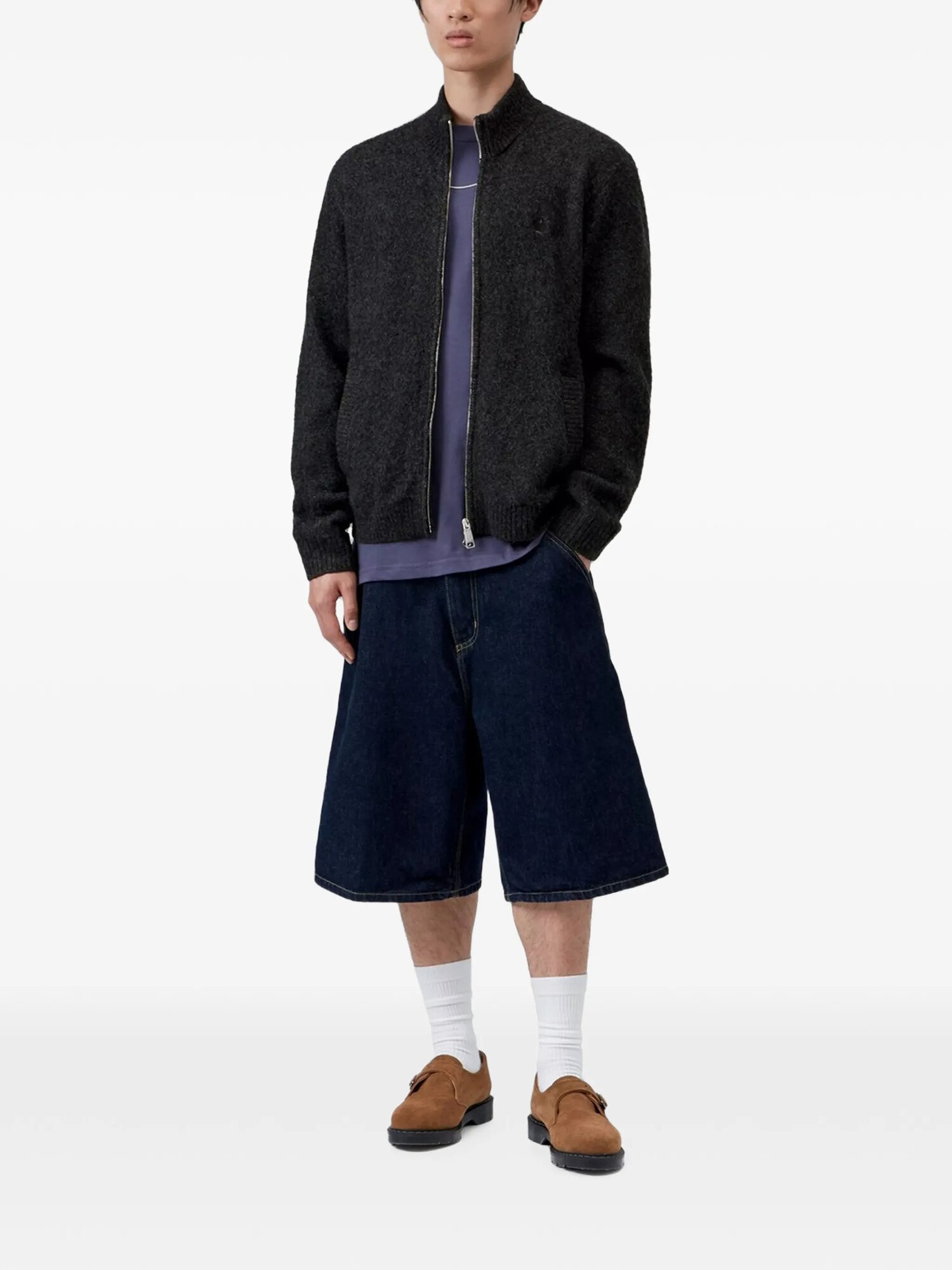 Куртка Carhartt WIP Curtis sweater jacket, размер 46 — фото 1