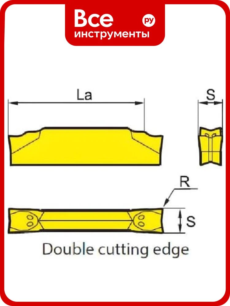 Пластина ZPFD0302-MG YBG202, 10 шт ZCC-CT 00001218354