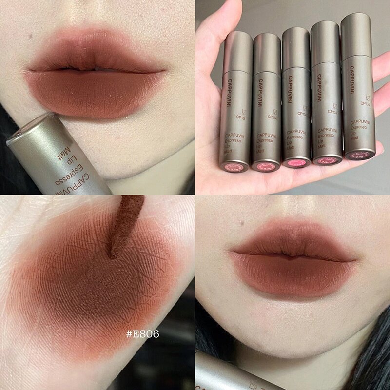 Концентрированная глазурь для губ "Каппувини" CP134-06#Smoke Brown