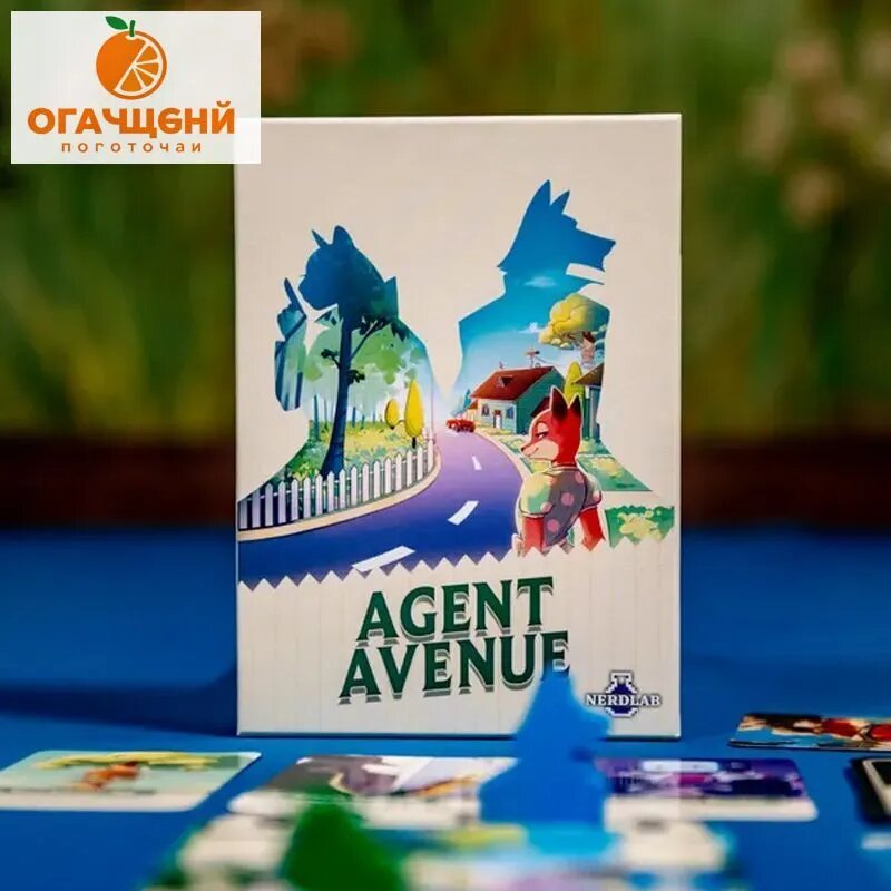 Настольная игра Agent Avenue Скрытие личности Карточная игра 2 игрока