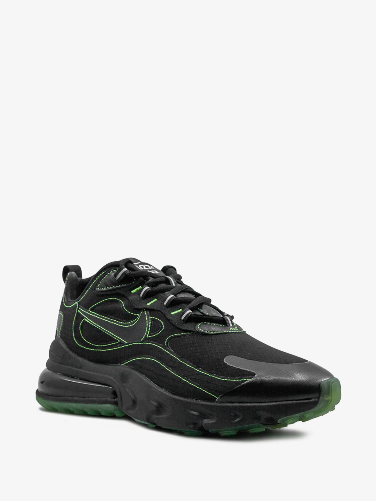 Кроссовки NIKE Air Max 270 React, размер 10 US, black — фото 1