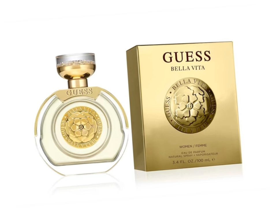 Парфюмерная вода Guess Bella Vita 100 мл - Гесс Белла Вита женский аромат золотой