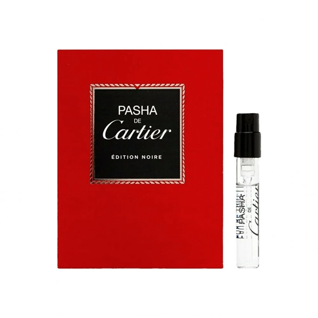 Картье Паша Эдишн Нуар мужская туалетная вода 1.5 мл сэмпл / Cartier Pasha Edition Noire миниатюра