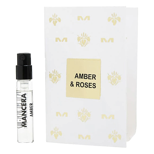 Mancera Amber and Roses унисекс парфюм 2 мл пробник - Мансера Амбра и Роза