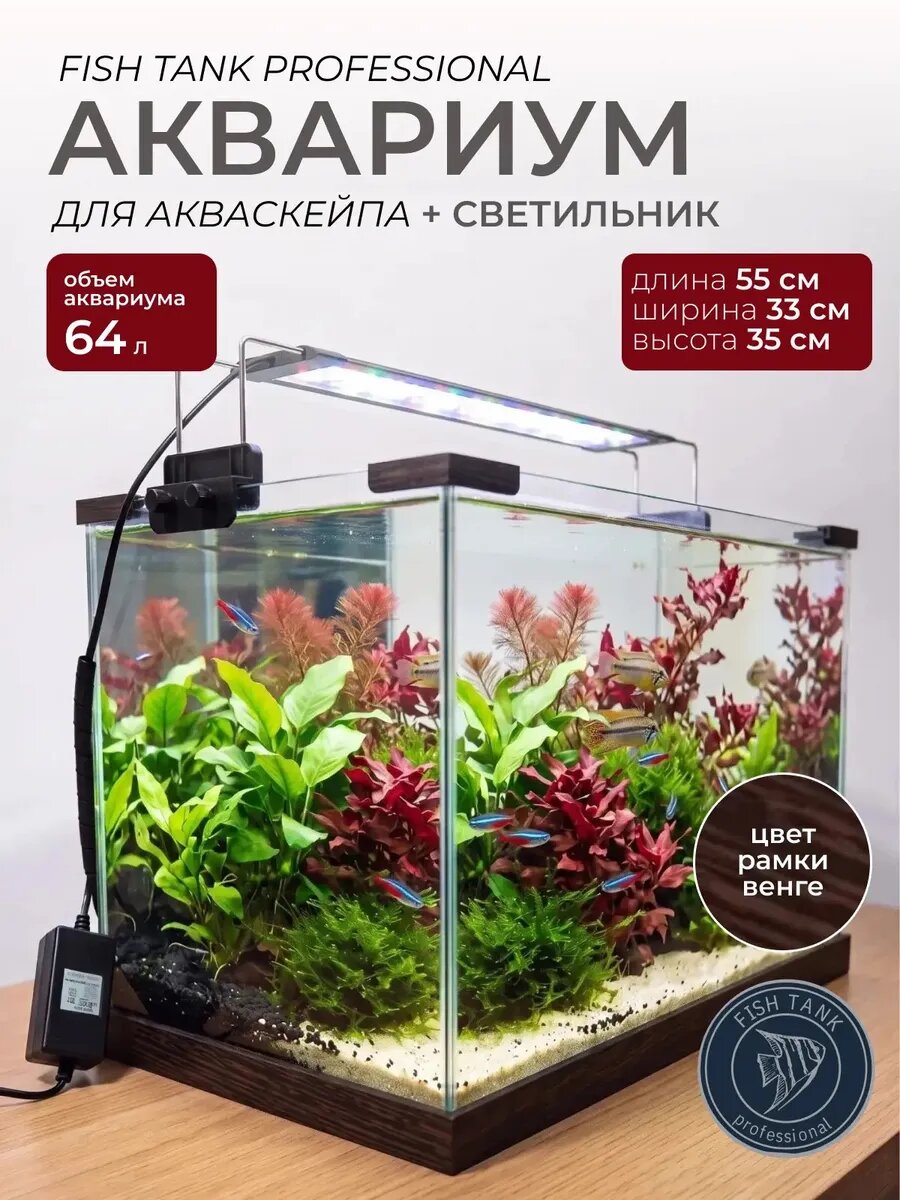 Аквариум куб