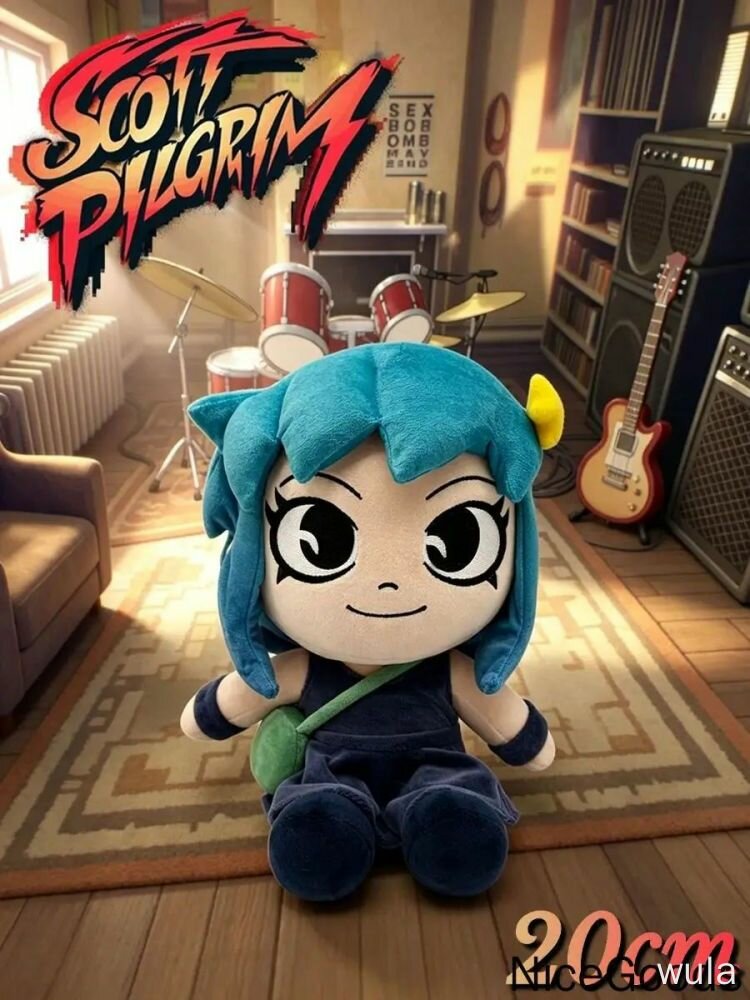 Мягкая игрушка scott pilgrim Ramona Flowers 20cm/Scott Pilgrim vs the World Plush toys