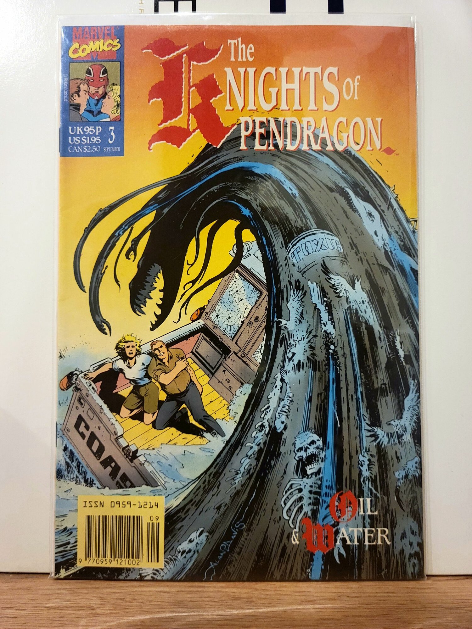 Ретро Комикс Knights Of Pendragon #3. 1993 Год. Оригинал!