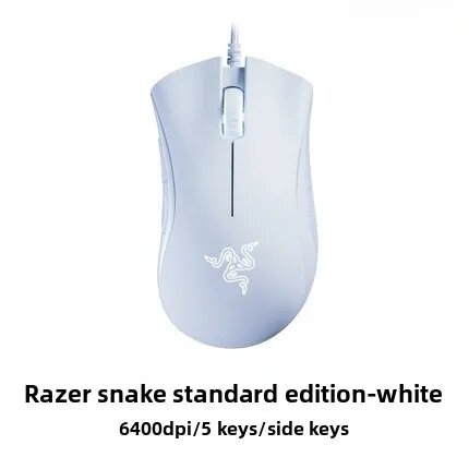 Razer DeathAdder Essential Проводная игровая мышь 6400 DPI PURPLE