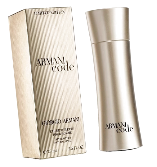 Giorgio Armani Armani Code Golden Edition For Men - парфюм для мужчин, 75 мл туалетной воды