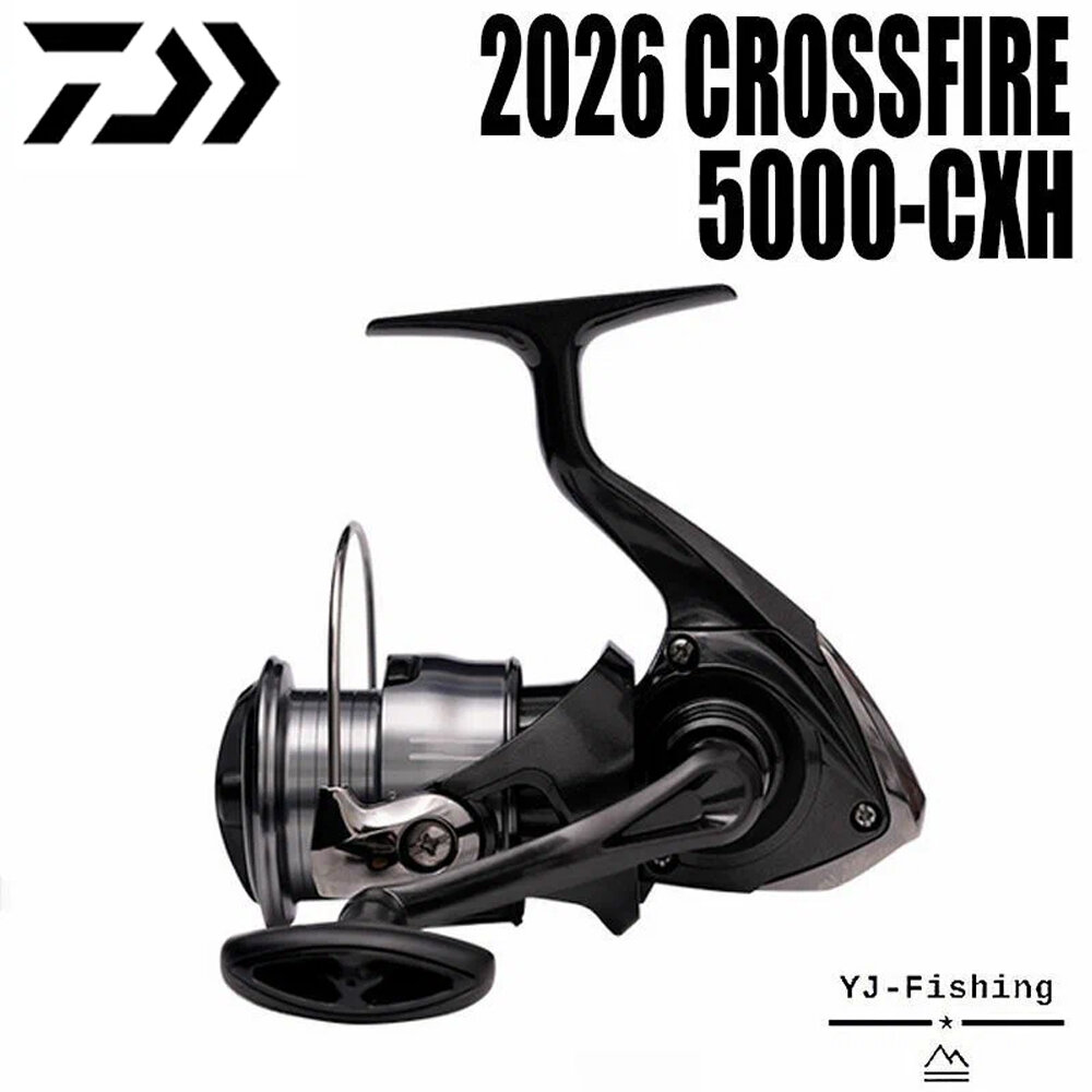 DAIWA 2026 CROSSFIRE LT5000-CXH Спининговая катушка рыболовная снасть рыболовная деталь