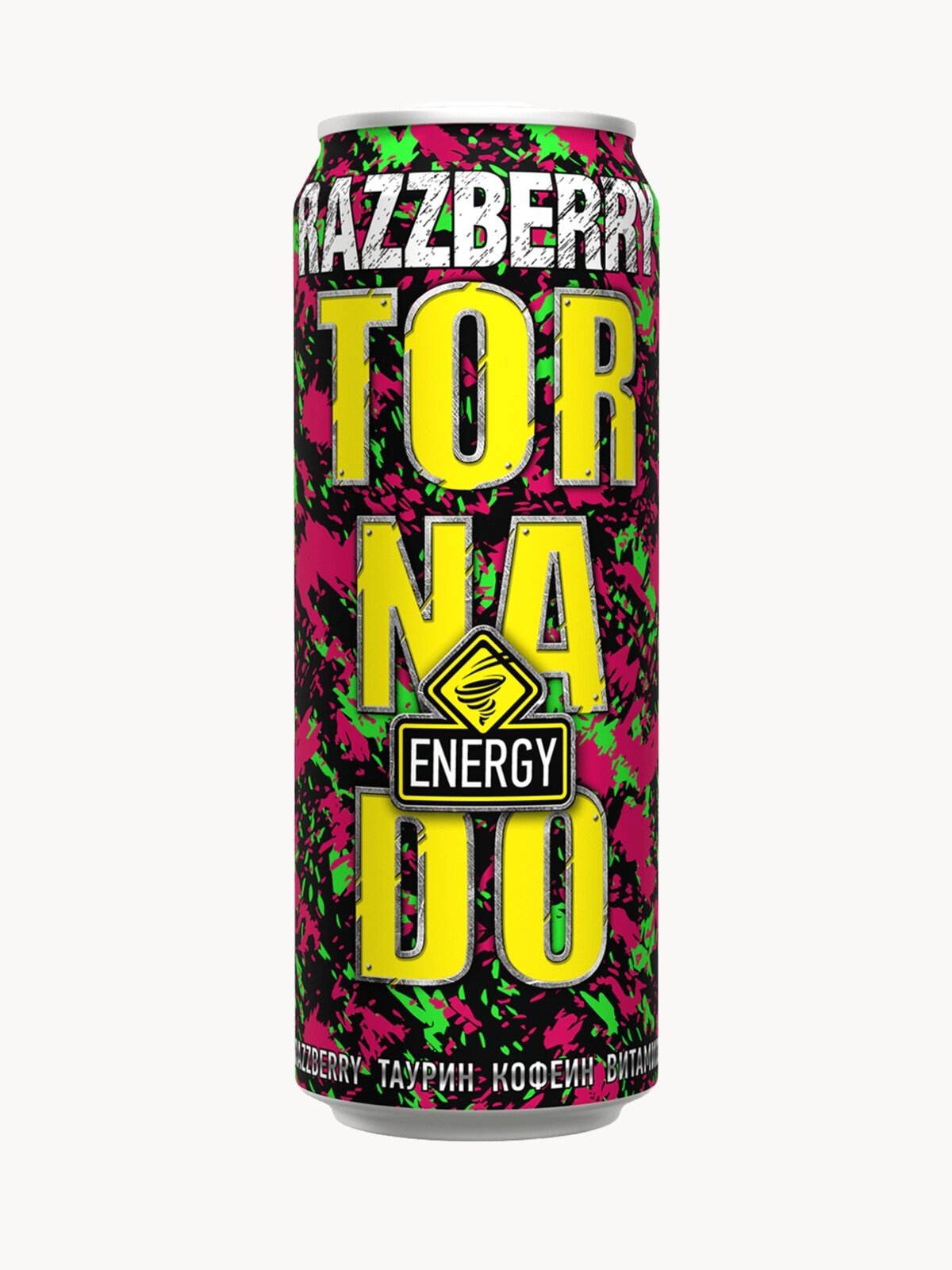 Энергетический напиток "Tornado Energy Razzberry" 0,45 л ж/б