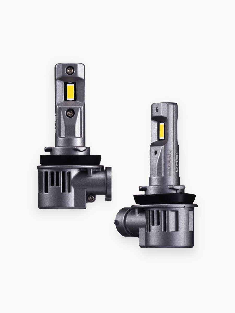 Светодиодные лампы iBOX ORION H11, автомобильные, мощность 30 Вт, цоколь Н11, 2 шт