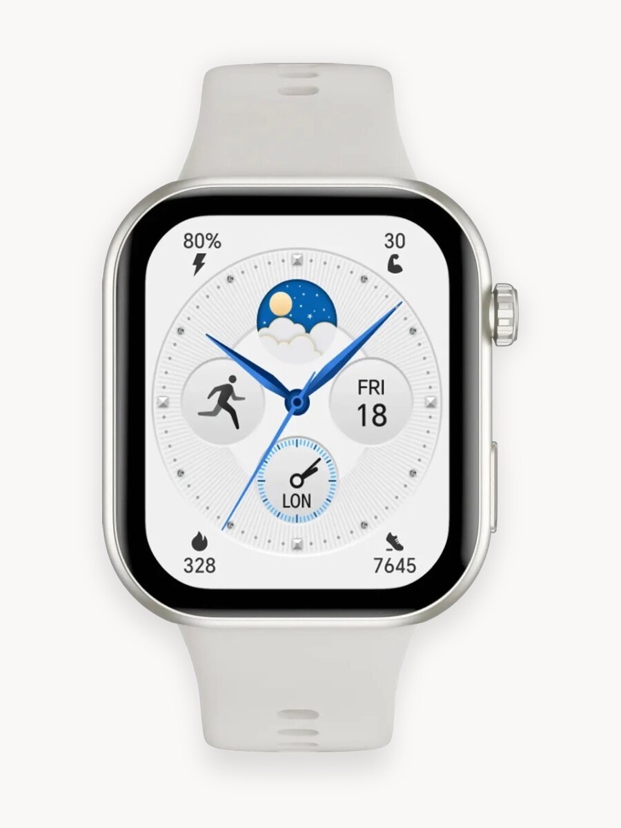 Умные часы Honor Choice InFoWear 2i, (KCH-WB01), белый, (5504ACGN)