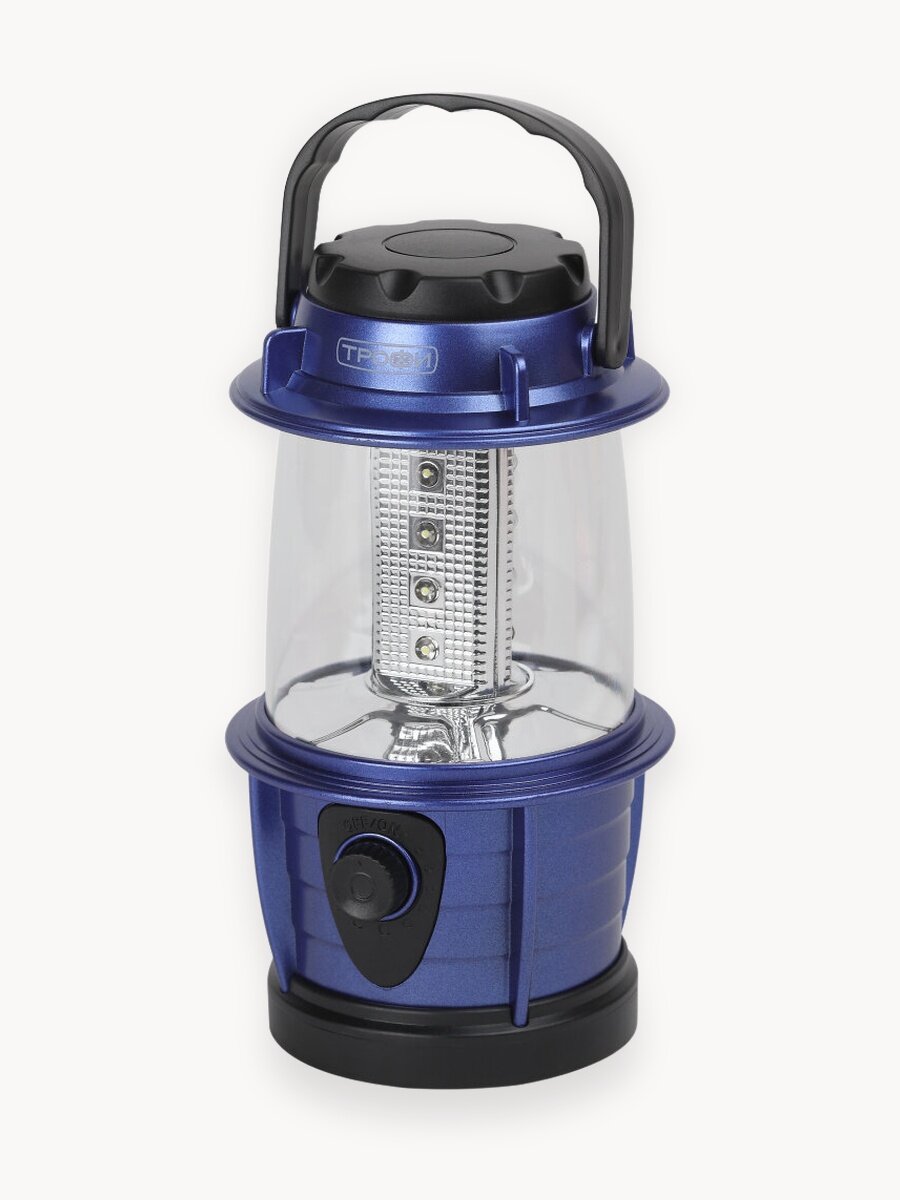 Фонарь кемпинговый на батарейках Трофи KB-101 походный подвесной светодиодный в палатку с диммером