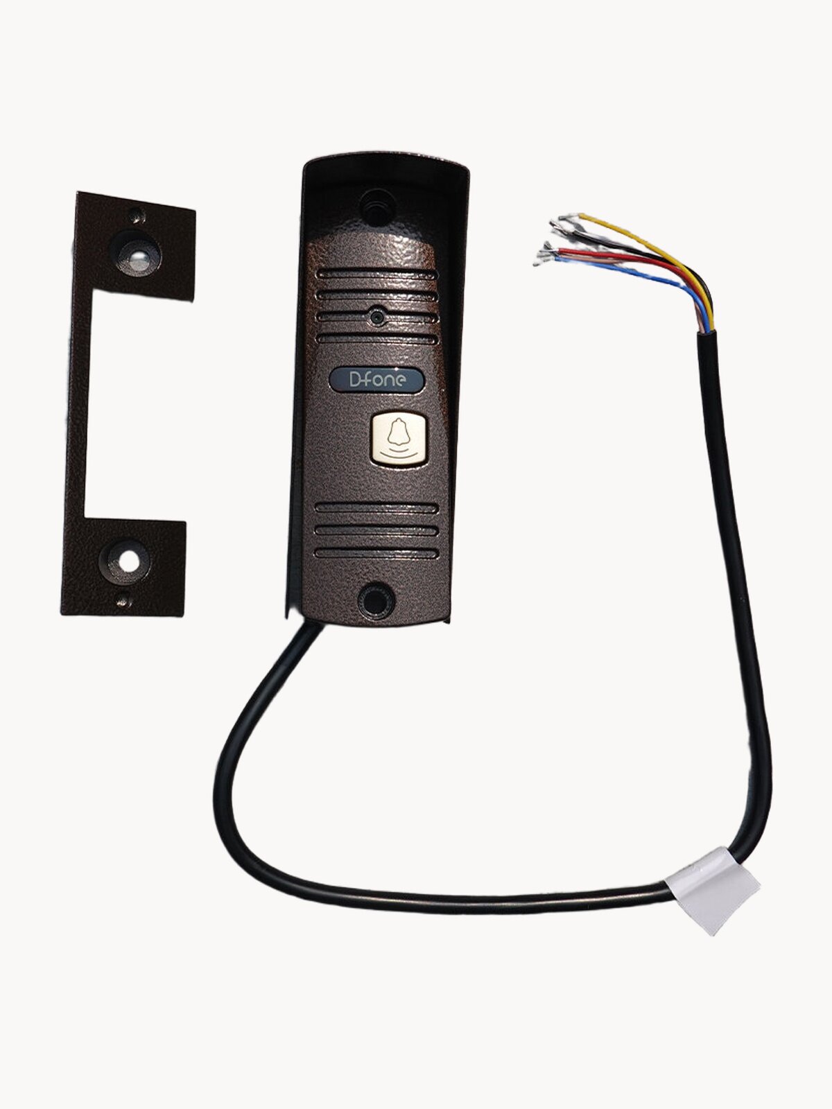 Вызывная панель видеодомофона D-fone Melody 12 для улицы, бронза