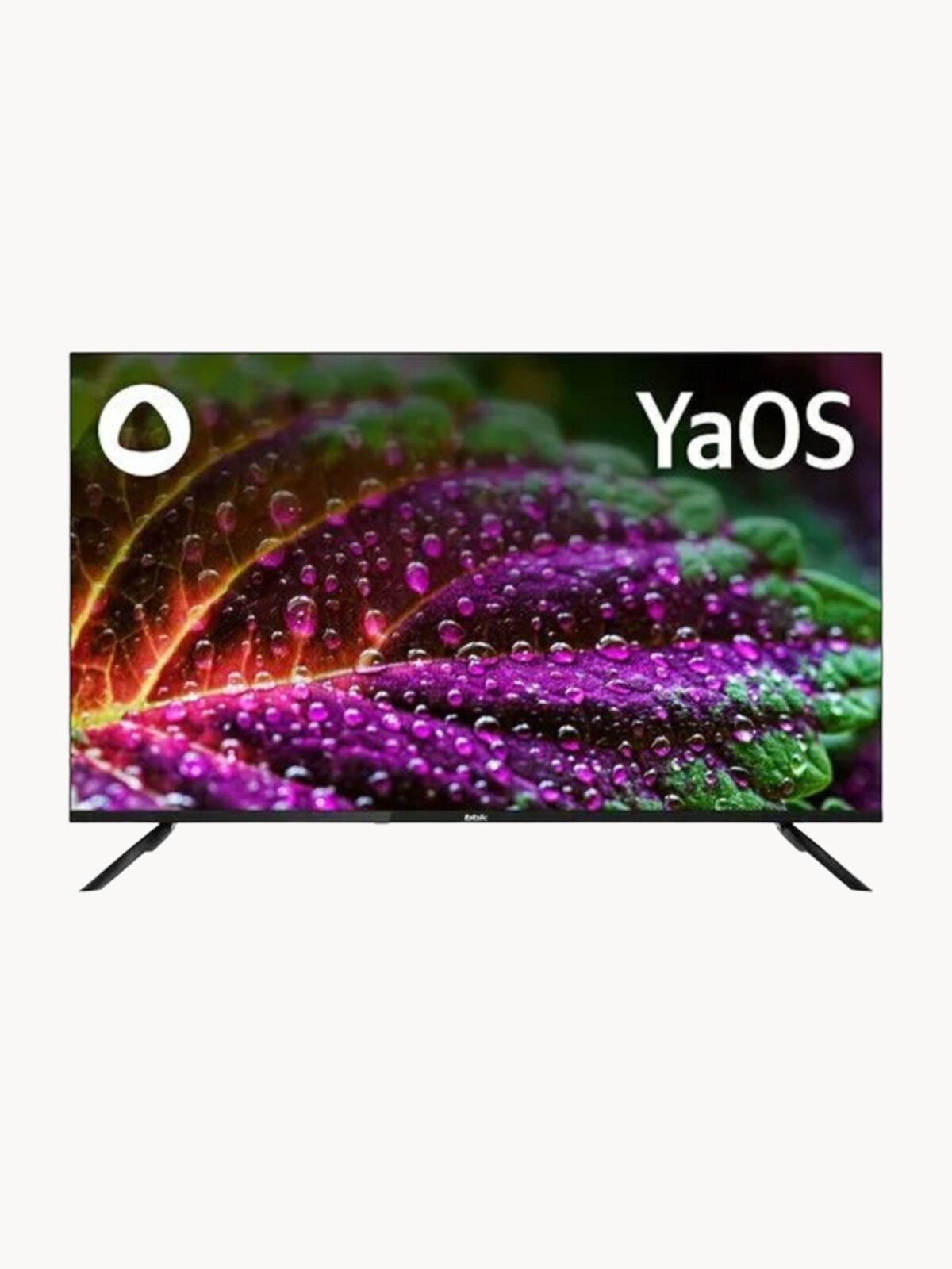 43" Телевизор BBK 43LEX-8257/UTS2C (B), 4K Ultra HD, черный, смарт ТВ, YaOS