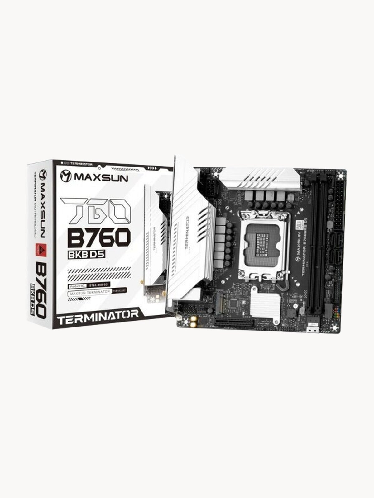 Материнская плата Maxsun MS-Terminator B760BKB D5 WIFI (LGA1700, Mini-ITX)