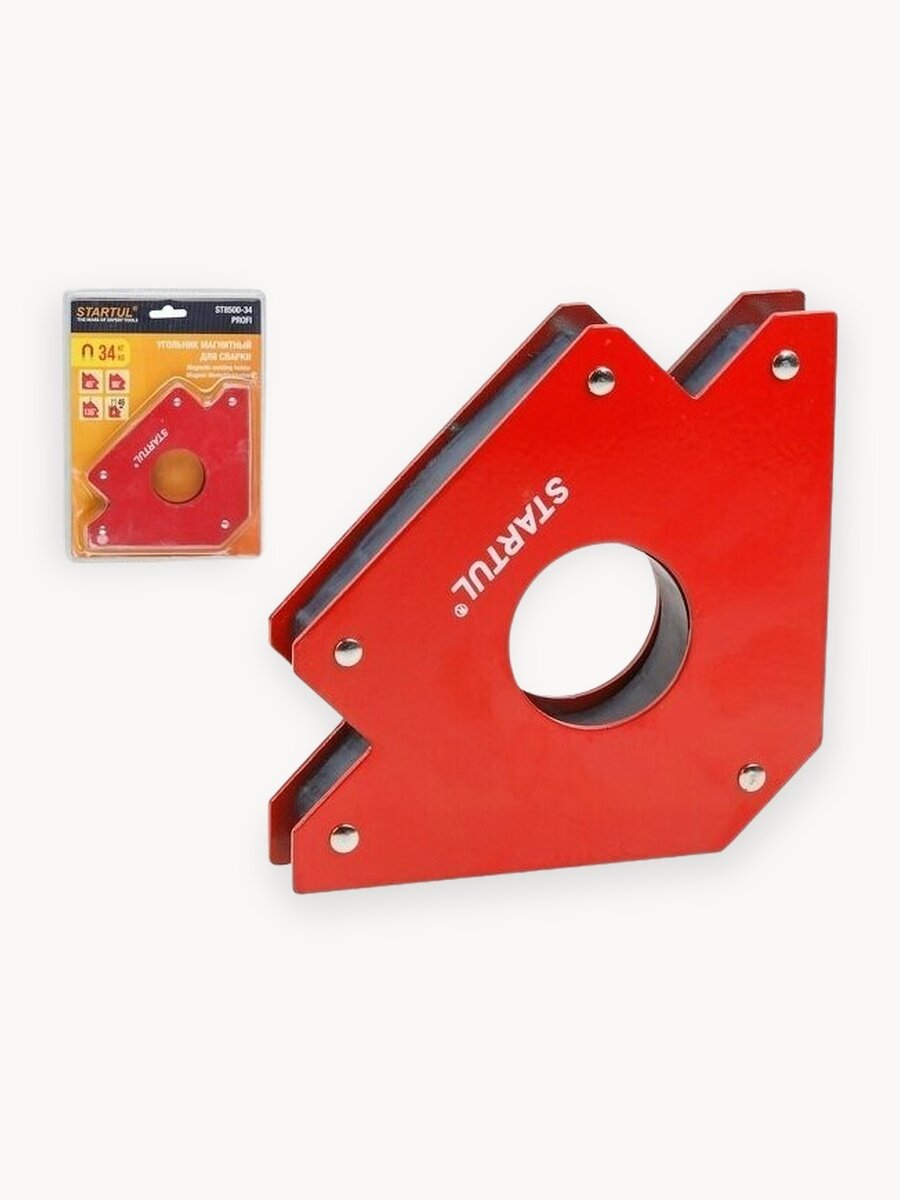 Угольник магнитный для сварки 34 кг STARTUL Profi (ST8500-34)