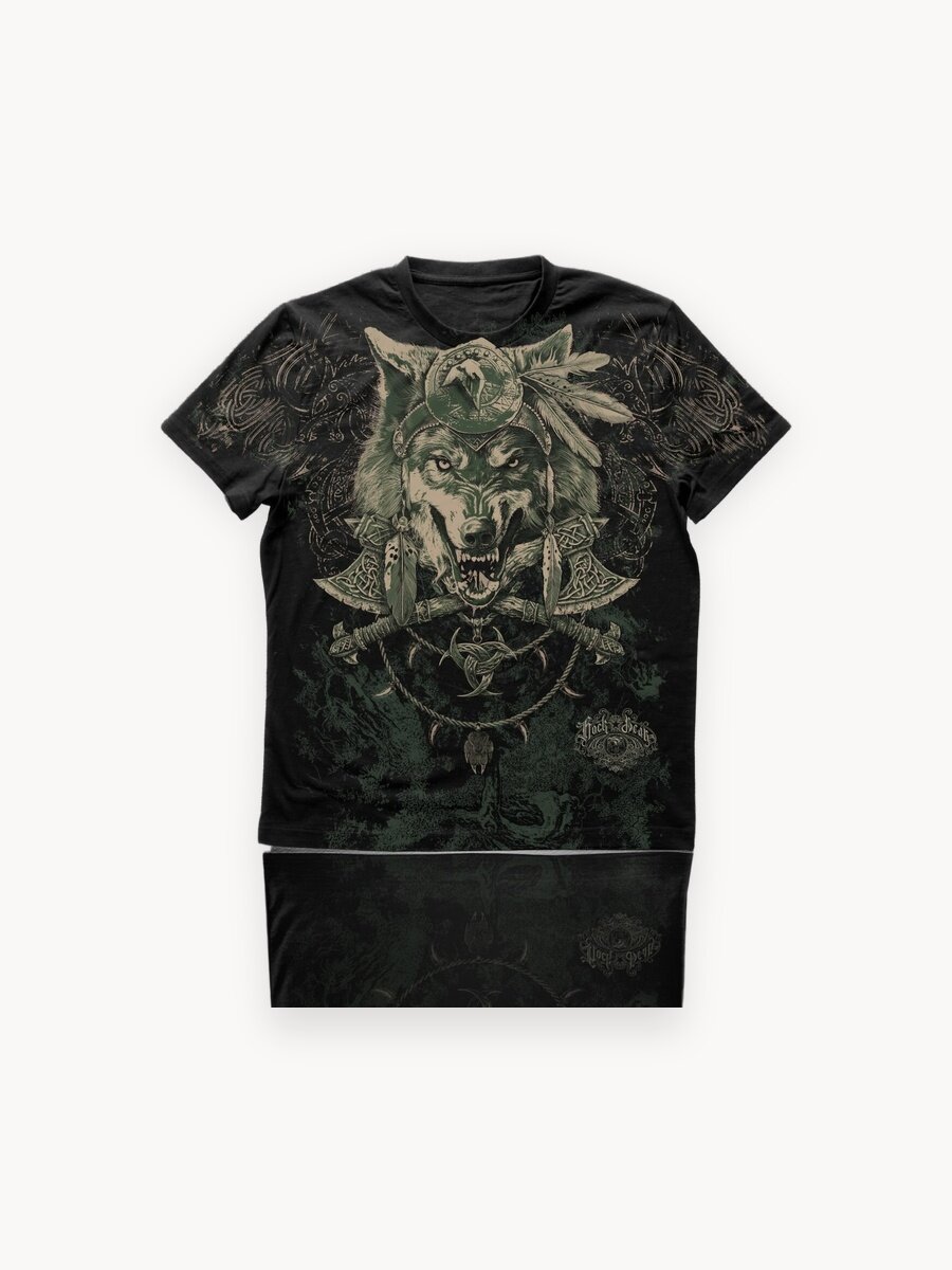 Футболка ВОЛК ШАМАН