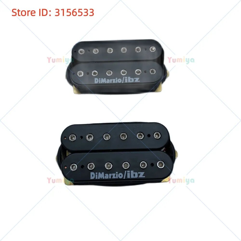 Звукосниматели DiMarzio IBZ Humbucker Alnico Black для профессиональных аксессуаров для гитары Ibanez