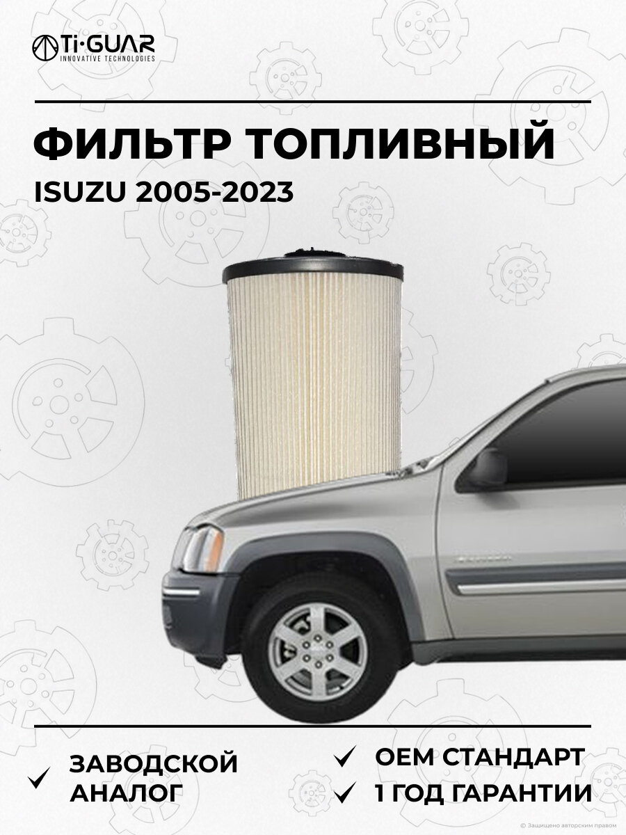 Фильтр топливный TI-GUAR TGFF0066 Исузу Isuzu 2005-2023