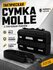 Сумка тактическая MOLLE с плечевым ремнем, черная, 20x11x6 см, для охоты и рыбал...