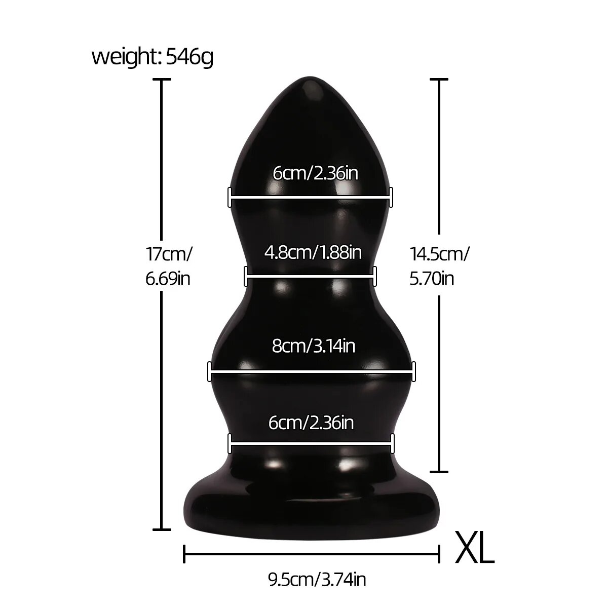 Огромная Анальная пробка S/Xxl, мягкая большая Анальная пробка Alien, Анальный расширитель, XL