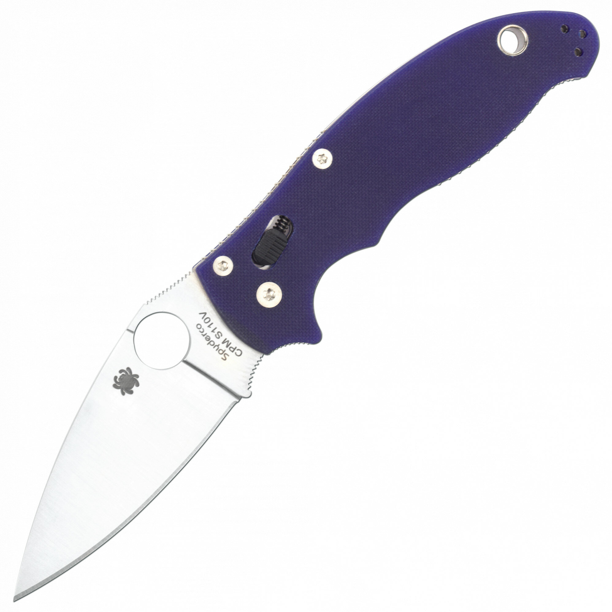 Нож складной SPYDERCO Manix 2 C101GPDBL2, рукоять стеклотекстолит G10