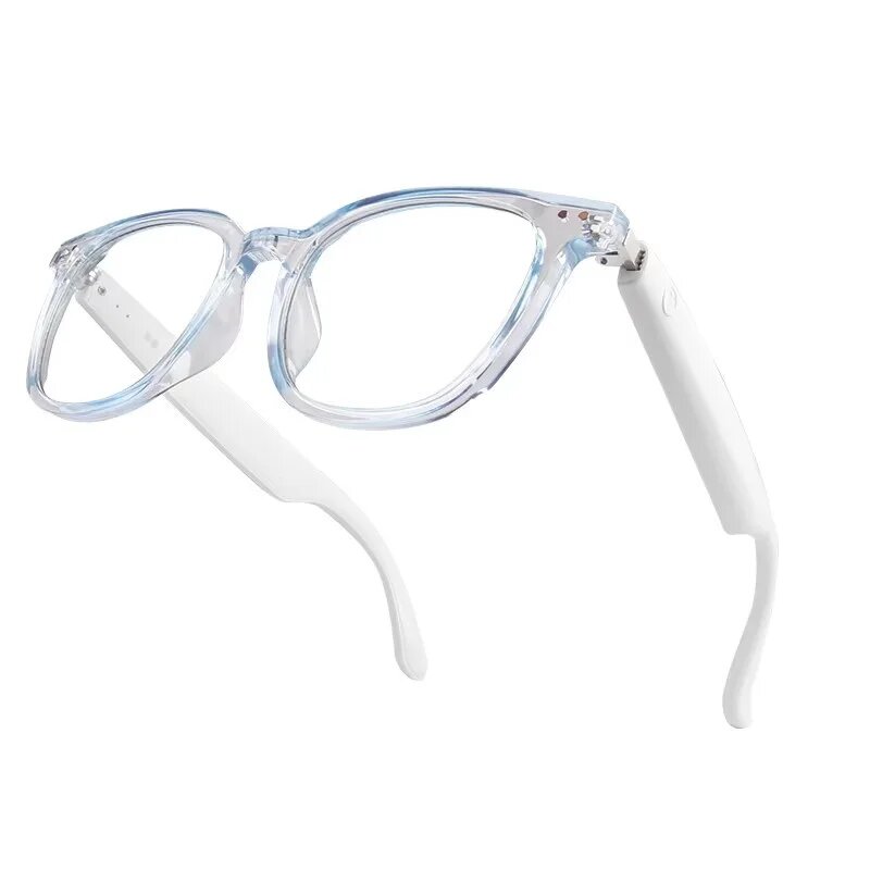 Smart Glasses GS07 Eyeglasses UV Protection Color Change Lenses Wireless Calls Earphones Bluetooth5.4 Voice Assistant Sunglasses