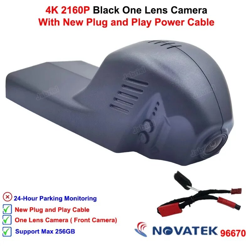 Автомобильный видеорегистратор 2K 4K 2160P для BMW F30 F34 F31 X3 F25 X1 F48 4K Black One New, NO TF