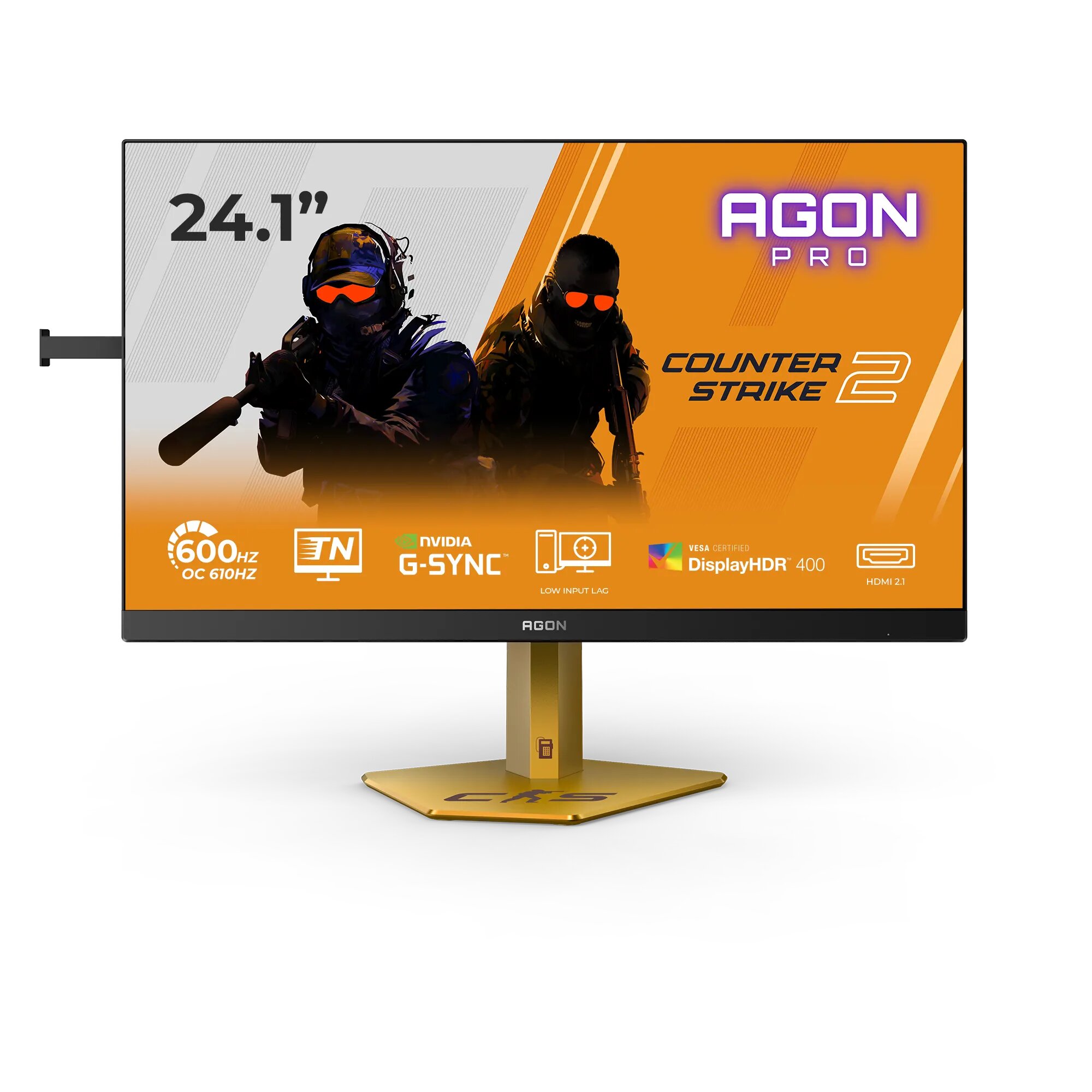 Монитор AOC AGON Pro CS24A, TN 610 Гц, разрешение Full HD, 24 дюйма