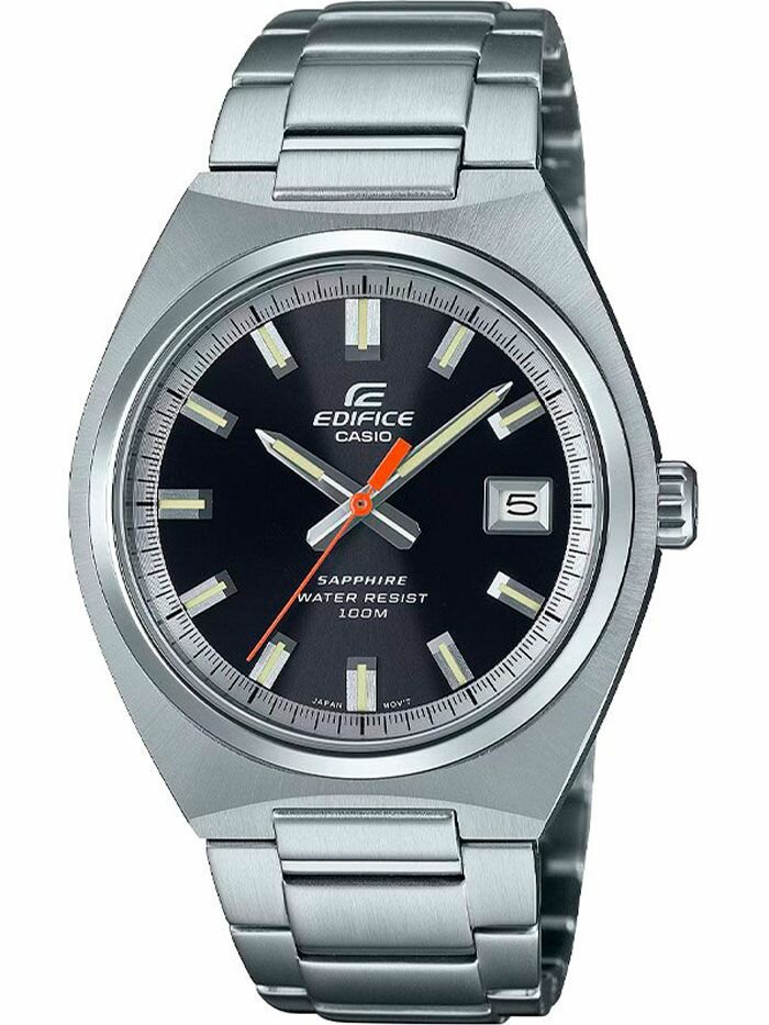 Наручные часы CASIO, черный, серебряный