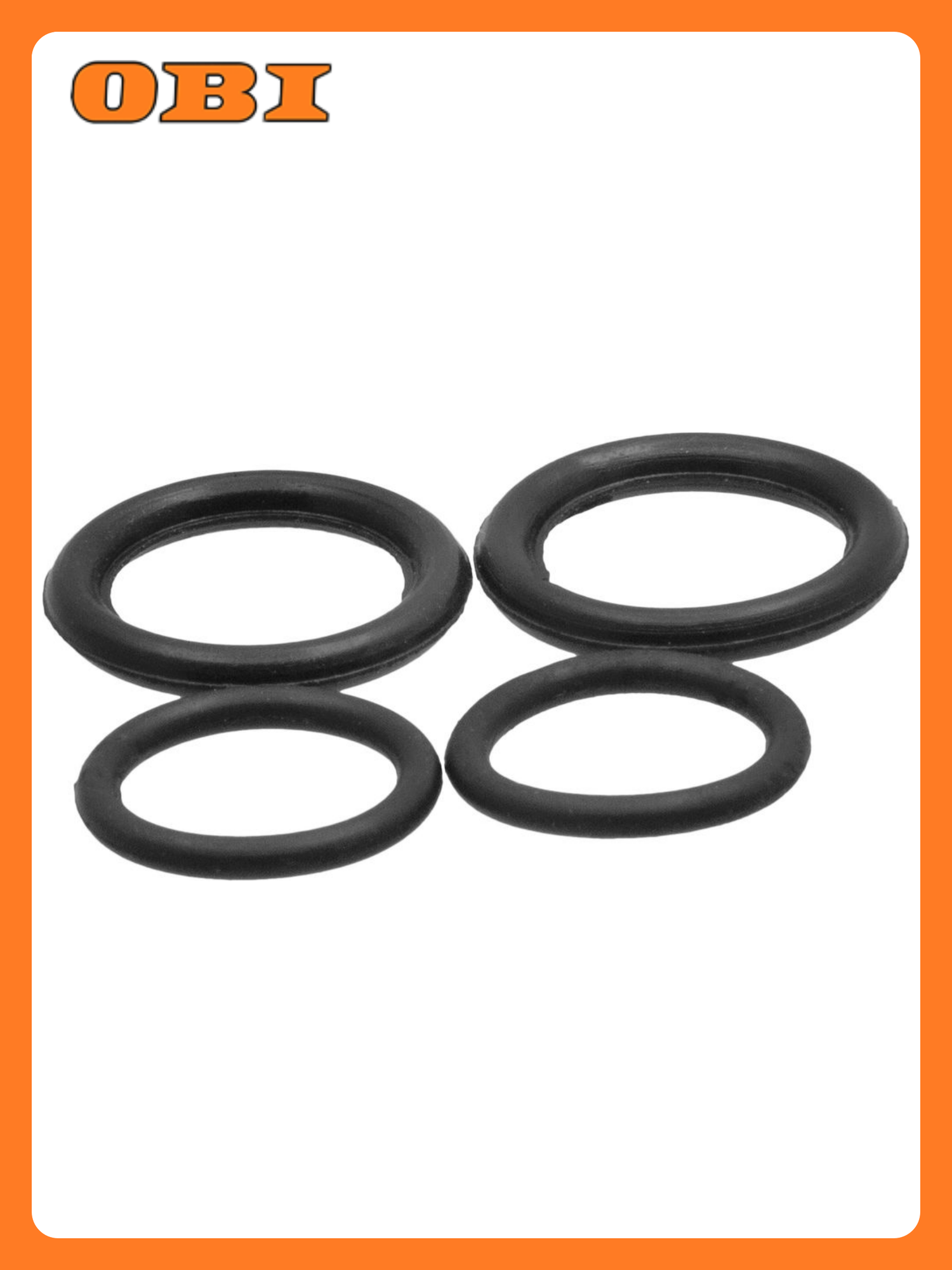 Набор колец для смесителя MasterProf резина 4 шт