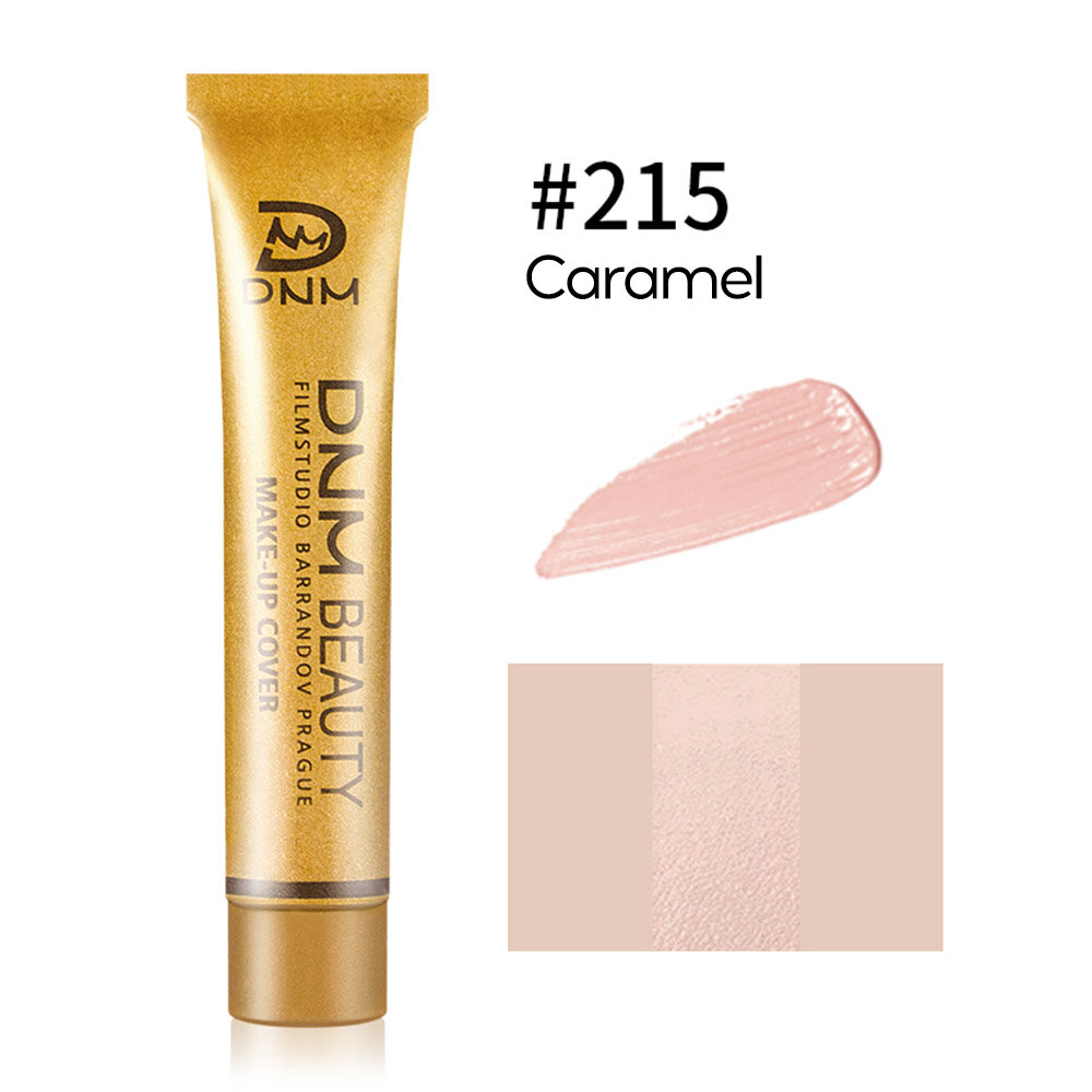Маленькая Золотая Трубка Консилер для Закрытия Проколов, Пятен, Шрамов, Татуировок, Черных Кругов Под Глазами, Фреков, Жидкий Фондотень 14 Цветов Вариантов, Вес Упаковки 35г/1.2oz, Размер Упаковки 125*32*22мм/5.9*0.8*0.4дюйма, В комплект Входит