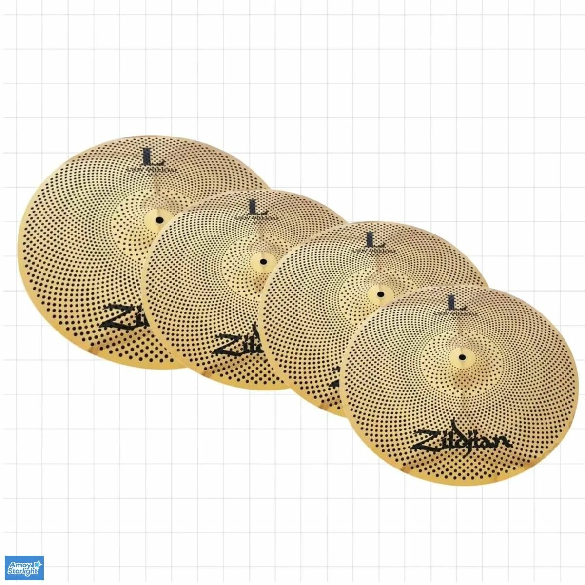 Комплект тихих тарелок для ударных Zildjian 14+14+16+18+20