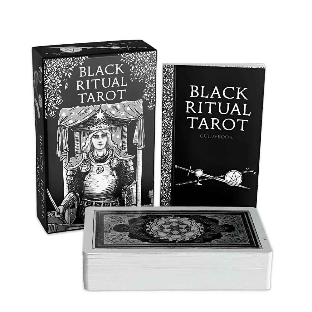 Карты Таро US Games Systems Черное ритуальное Таро / Black Ritual Tarot