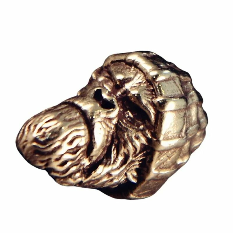 KNOW EASY-Латунная Подвеска Gorilla-Белый