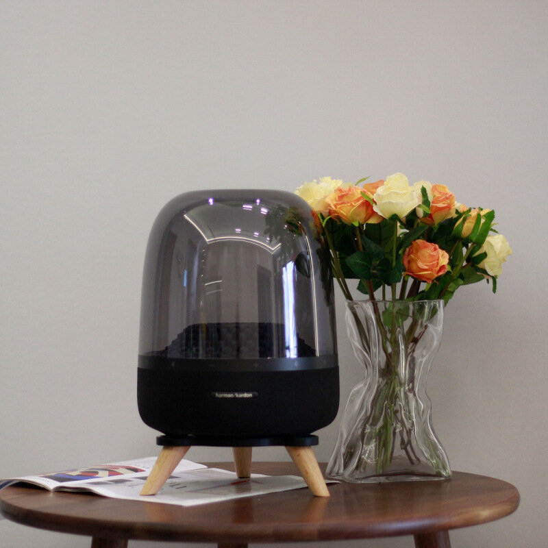 Подставка для колонок Harman Kardon Crystal Glass 3-го и 4-го поколения, настольная подставка из массива дерева, антивибрационная, противоскользящая