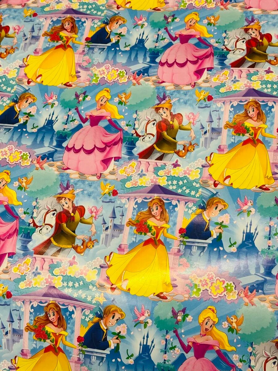 Бумага 1 лист 70х100 см. упаковочная для подарков