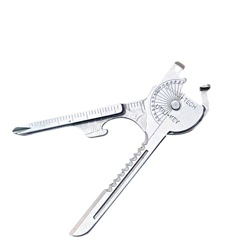 Компактный складной нож с 8 функциями, легкий и портативный, с безопасным замком